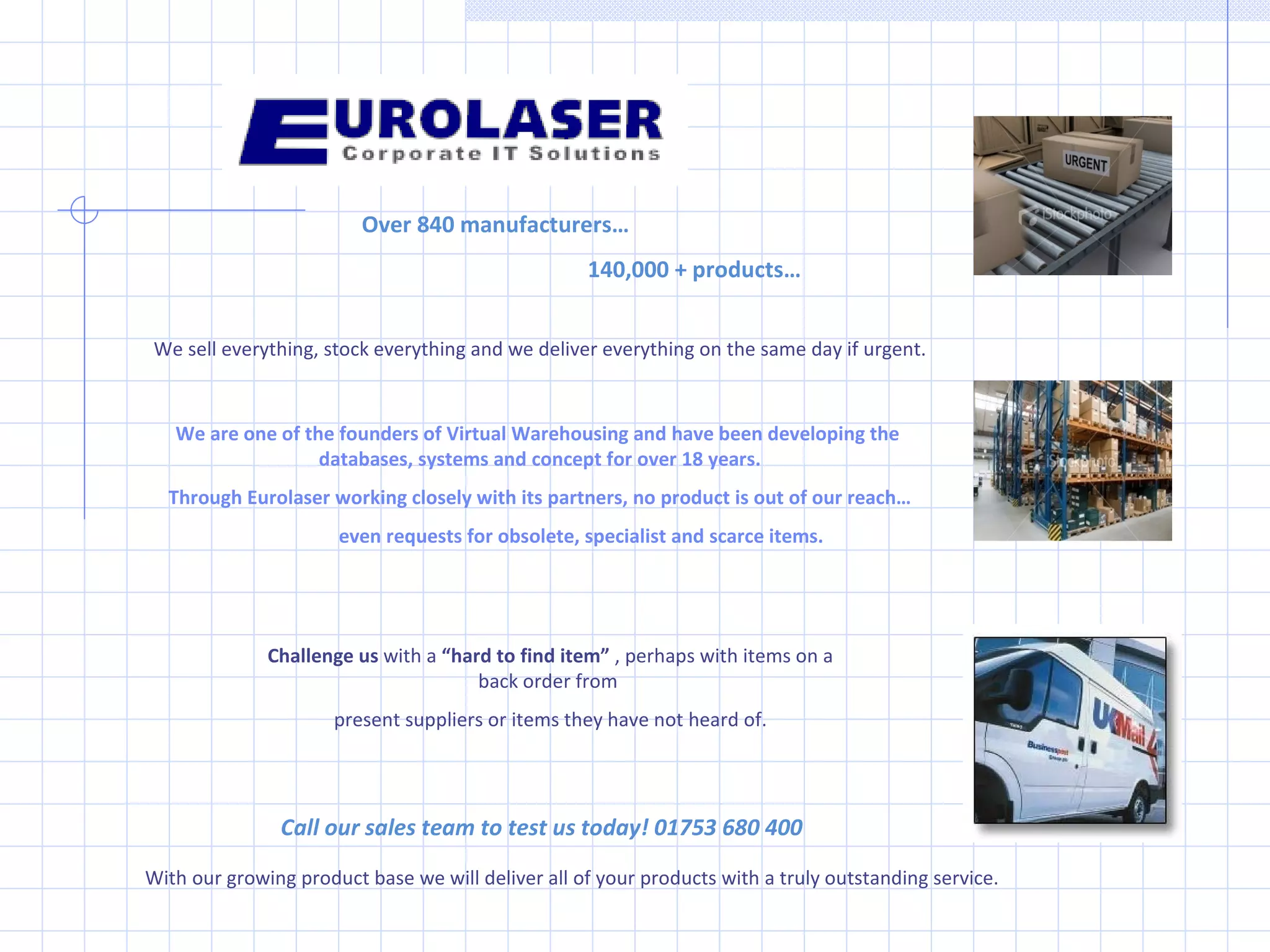 EUROLASER IT LTD PRESENTATION | PPT