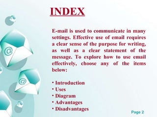 Email ppt | PPT