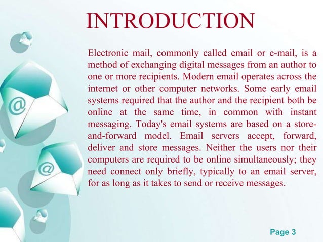 Email ppt | PPT