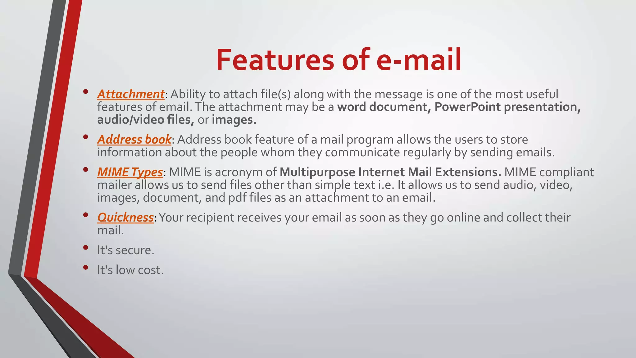 Electronic mail | PPT