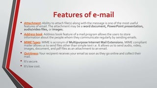 Electronic mail | PPTX