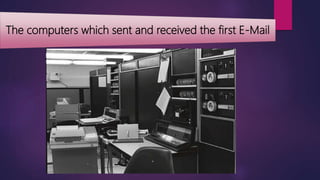 History of Email PowerPoint presentation | PPTX