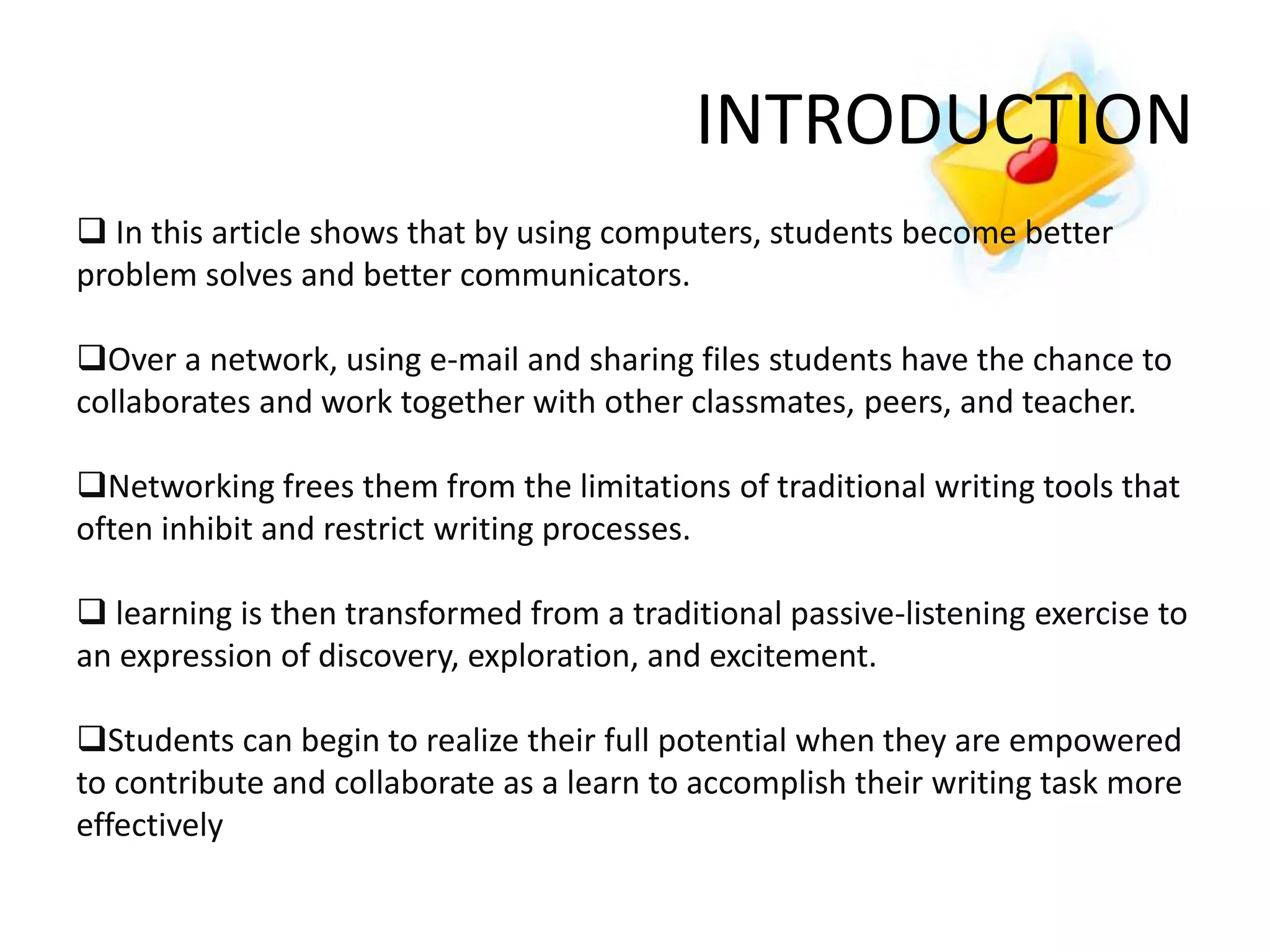 Activities in the ESL Writing Class | PPT