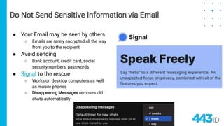 Email privacy | PPTX