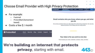 Email privacy | PPTX
