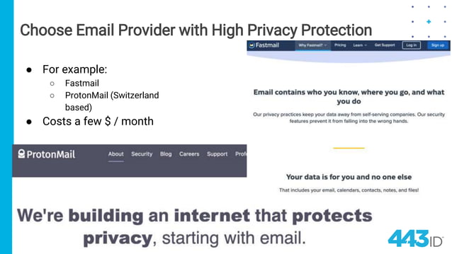 Email privacy | PPTX