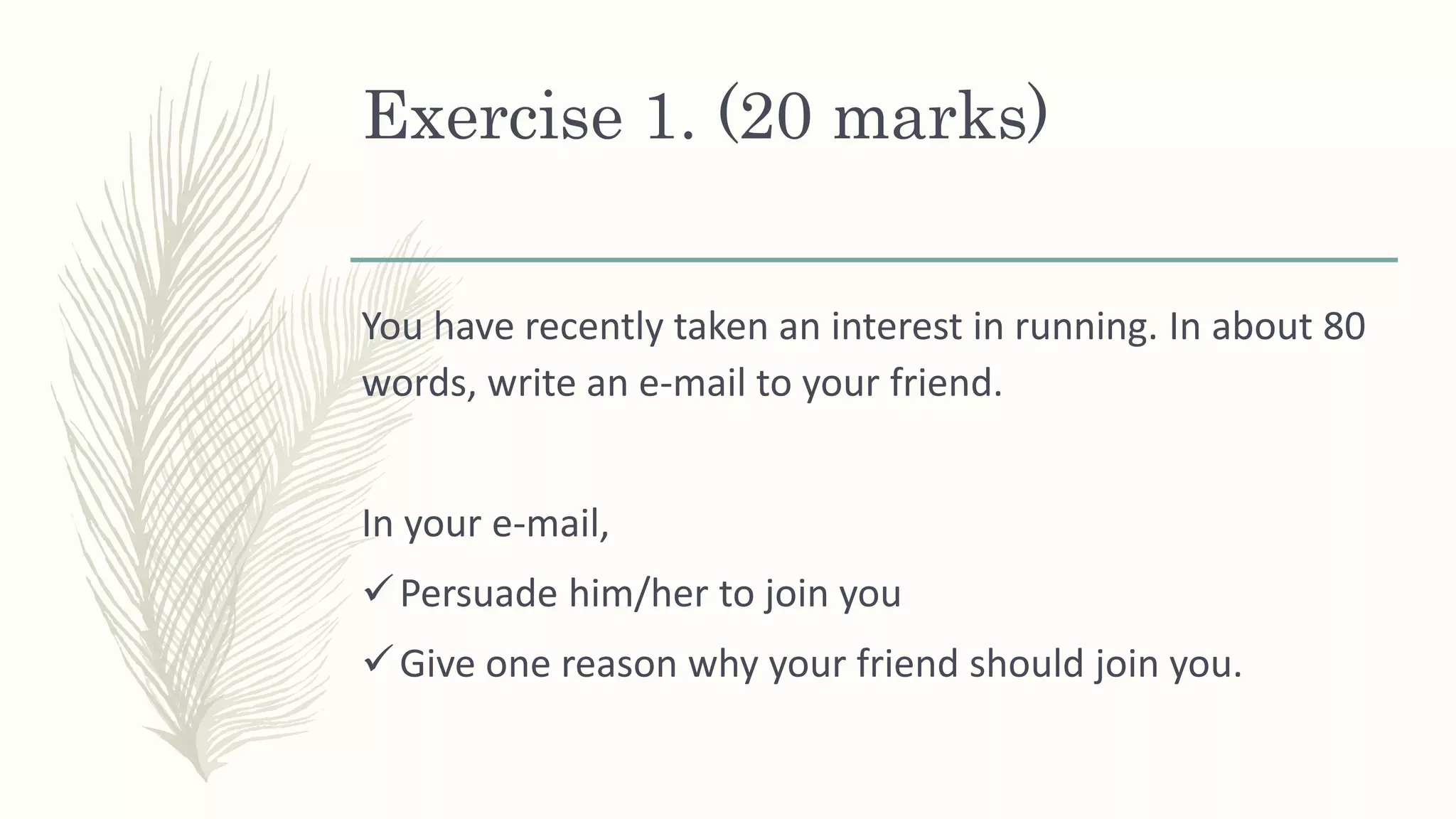 Writing an email (PT3 Latest Format) | PPTX