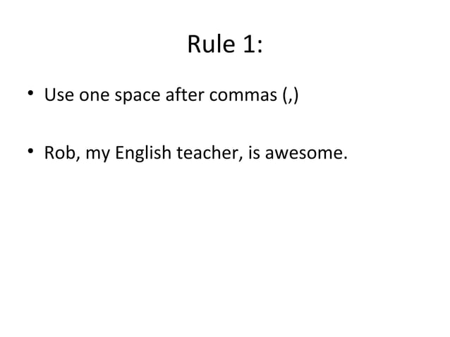 Email punctuation | PPT