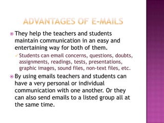 Emails and Blogs | PPT