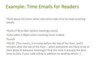 Email Secrets of the Sales All Stars | PPT