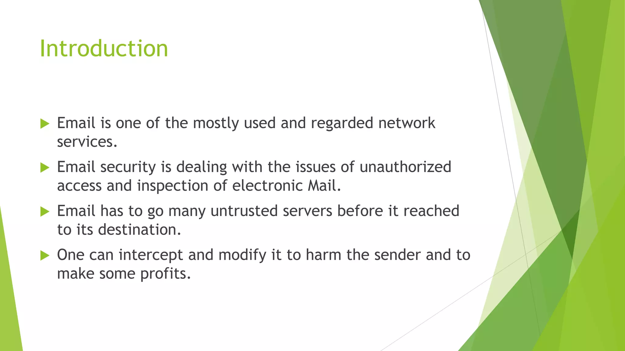 Email security | PPTX