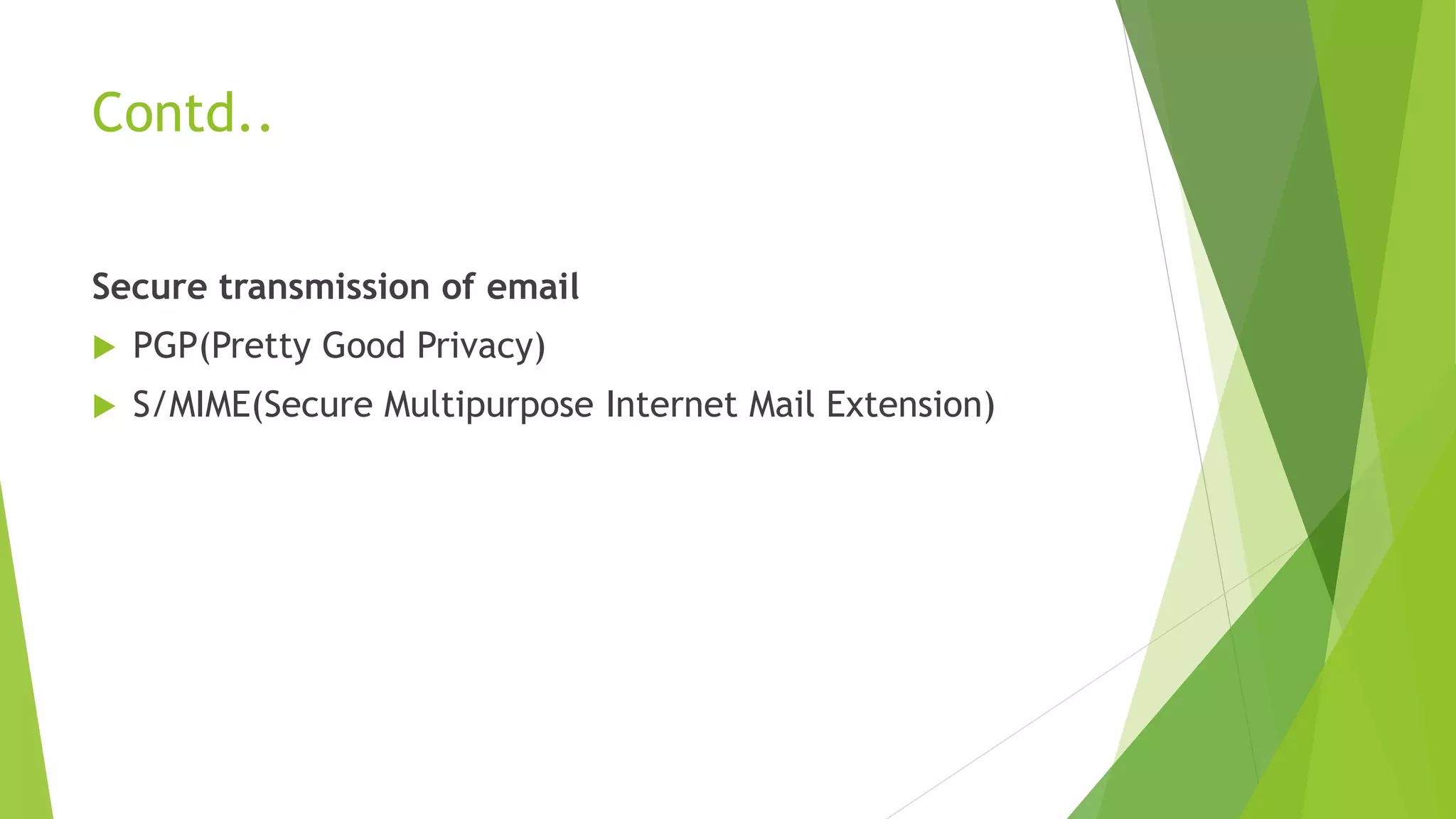 Email security | PPTX
