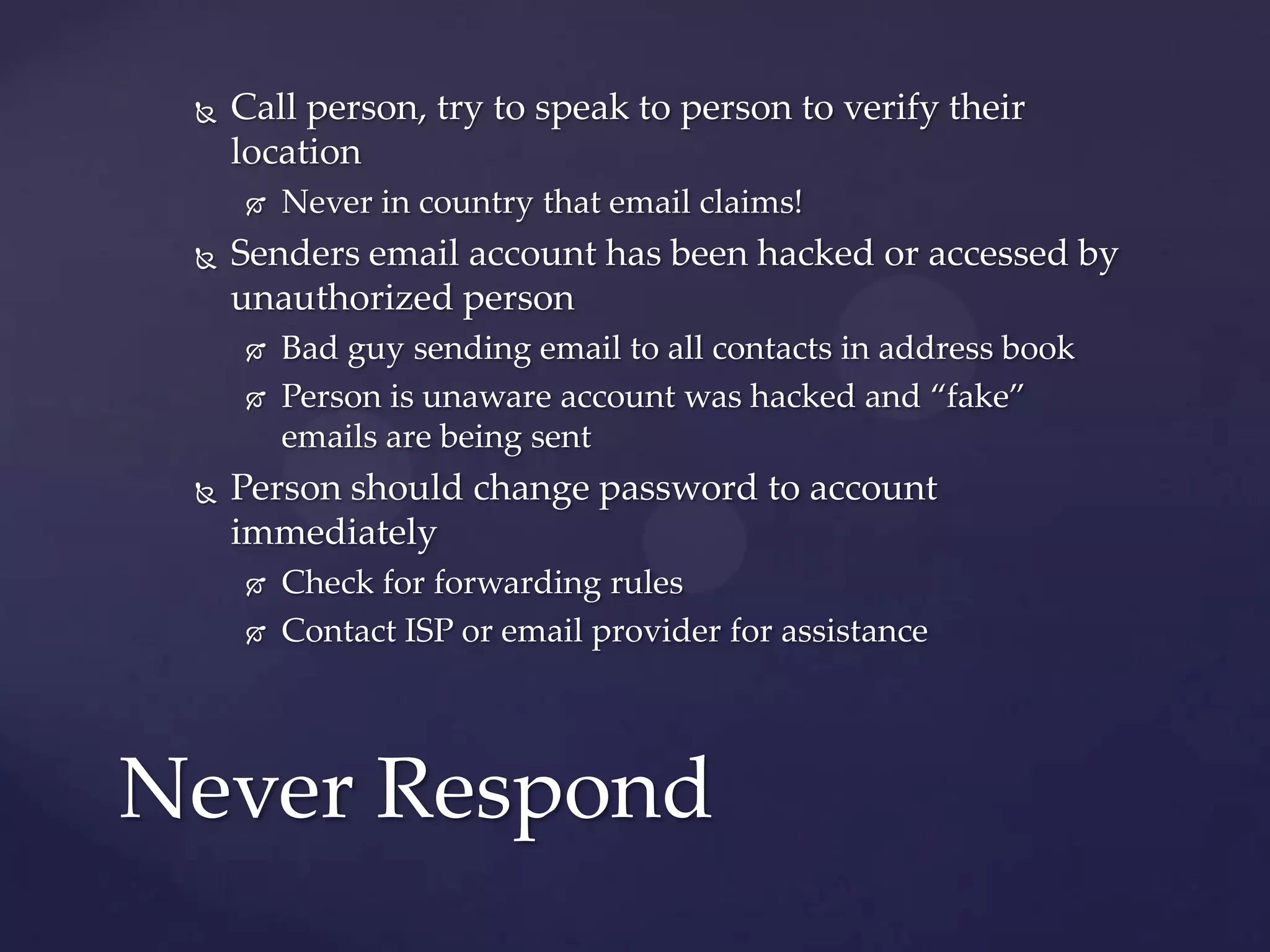 Email Security Awareness | PPTX