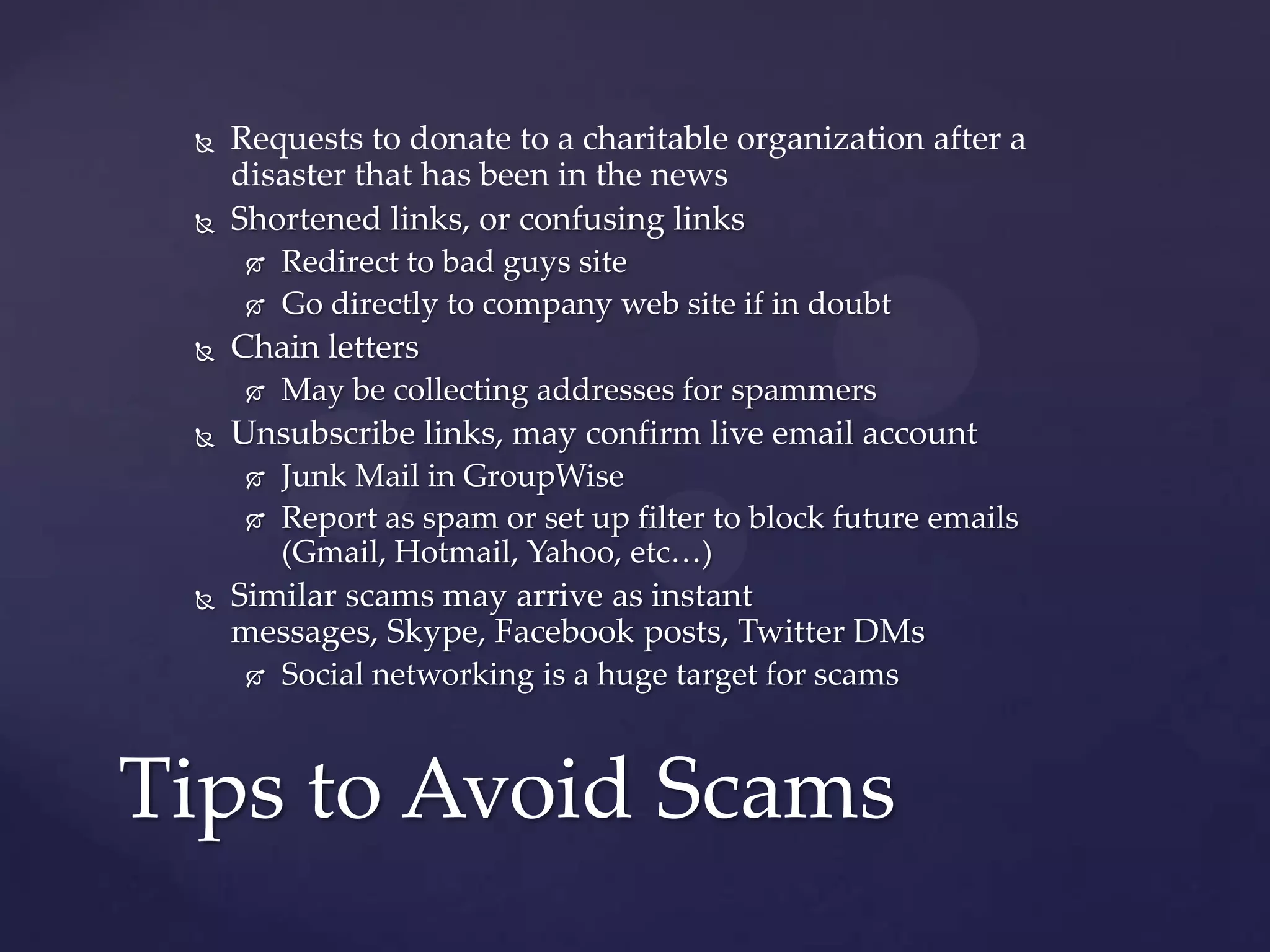 Email Security Awareness | PPTX