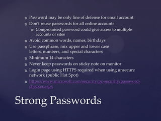 Email Security Awareness | PPTX