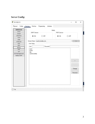Email server config | PDF