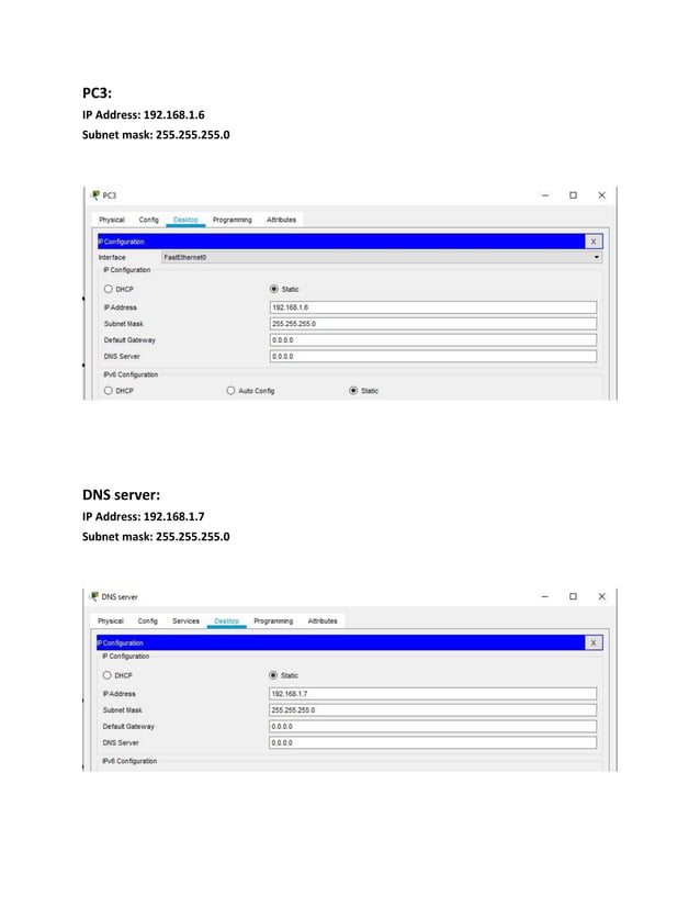 Email server configuration on cisco packet tracer | PDF