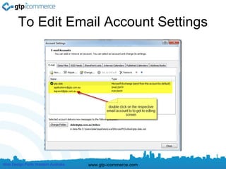 Email setup for microsoft outlook | PPT