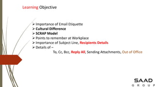 Email corresponding | PPTX