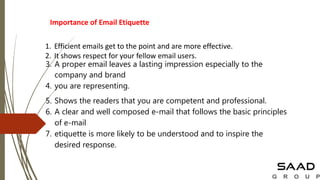 Email corresponding | PPTX