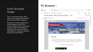Email Template Design | PPT