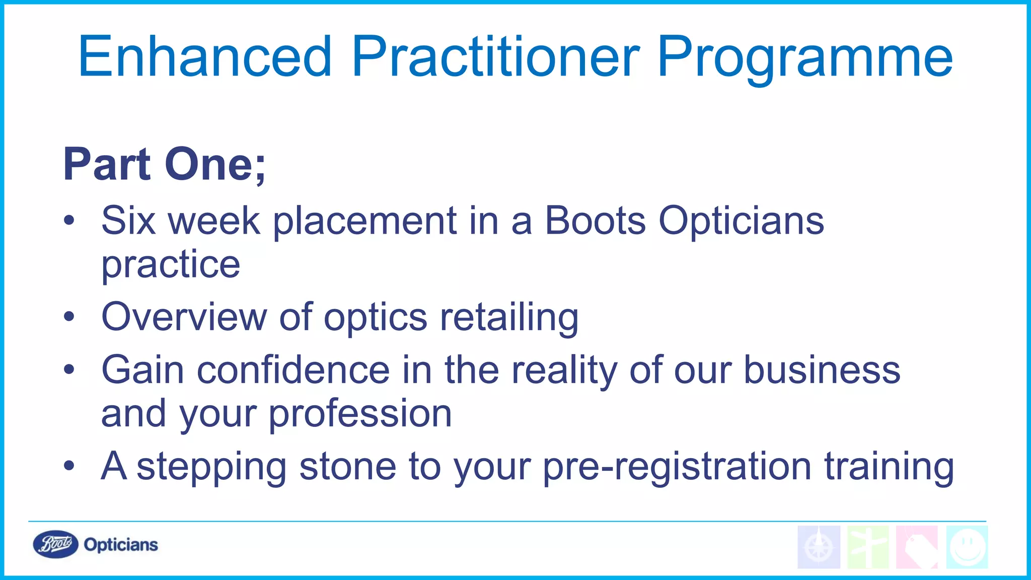 Enhanced Practitioner Programme | PPT