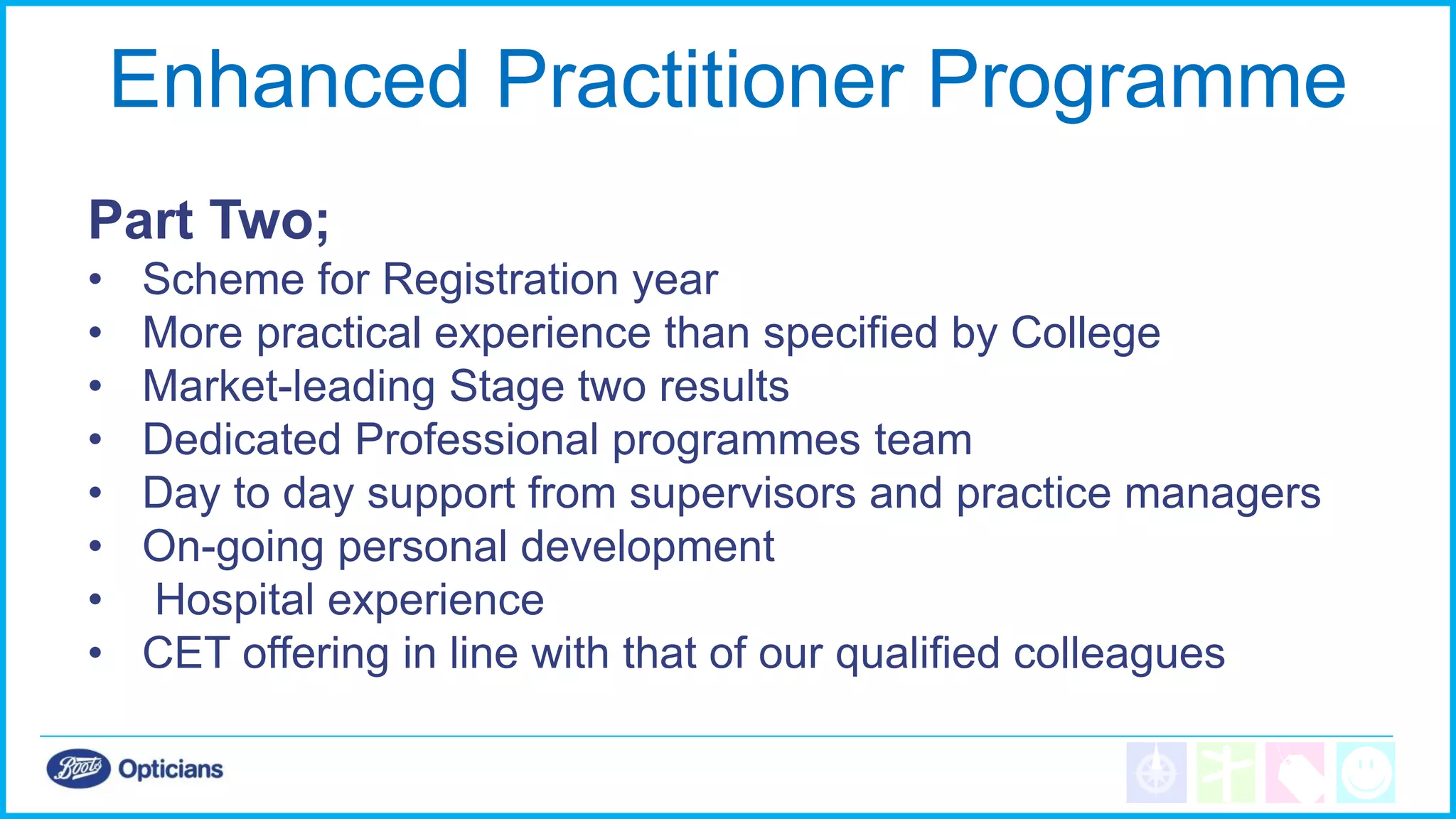 Enhanced Practitioner Programme | PPT