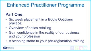 Enhanced Practitioner Programme | PPT