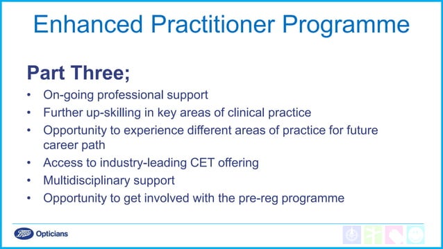Enhanced Practitioner Programme | PPT