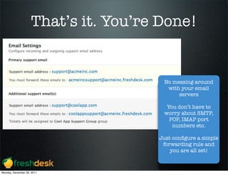 Email to ticket conversion | PDF