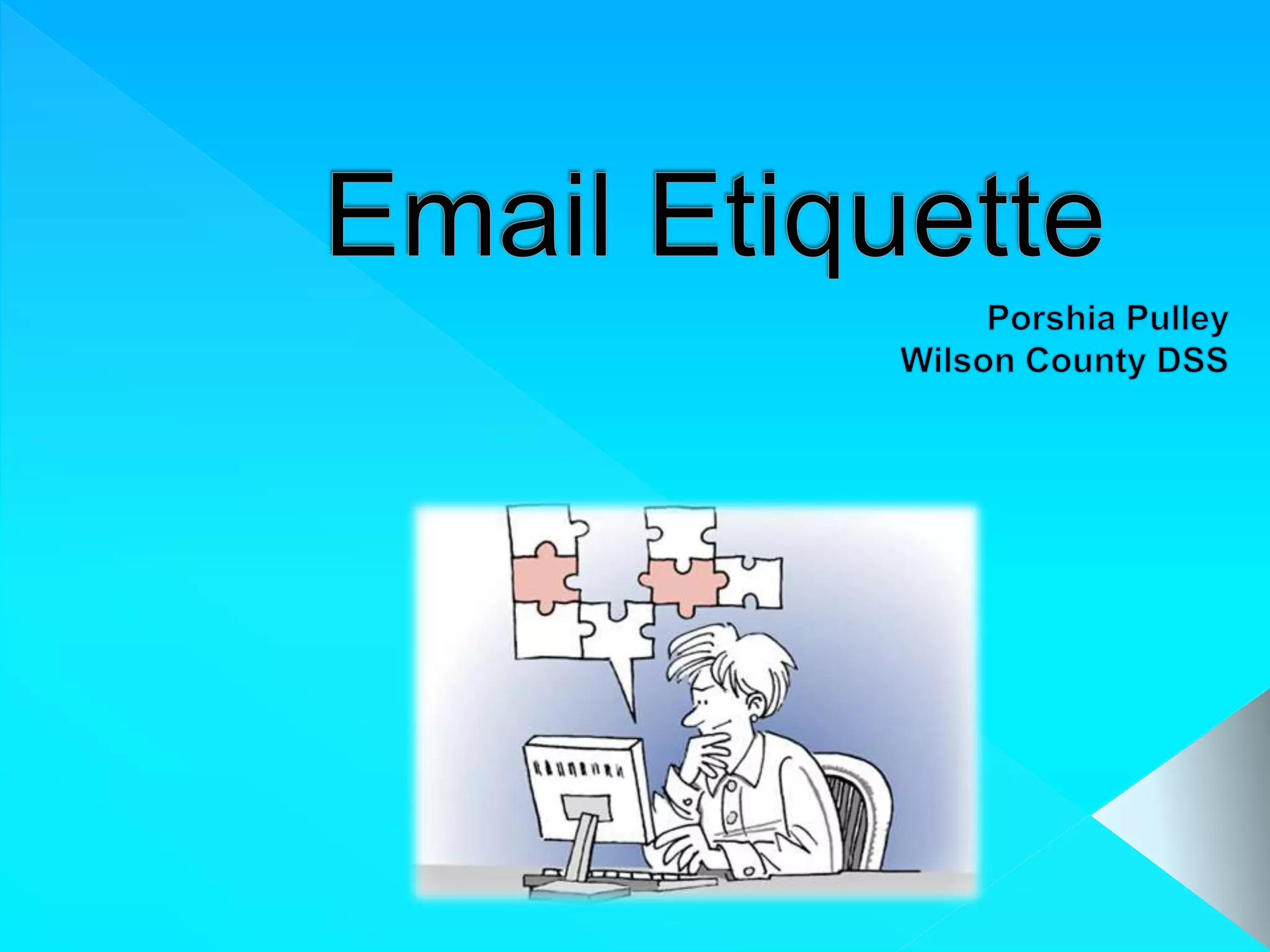 Email Etiquette | PPTX
