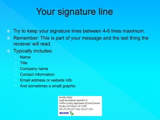 Email Etiquette | PPTX