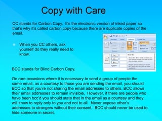 Email Etiquette | PPTX