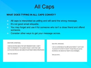 Email Etiquette | PPTX