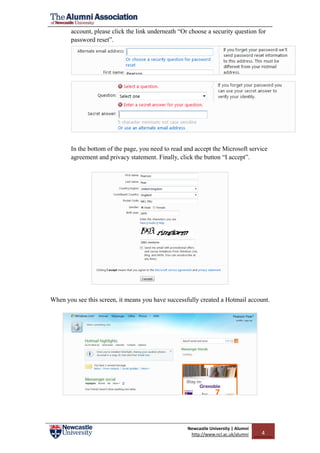 How to Use Email (Hotmail) | PDF | Email | Internet