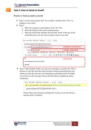 How to Use Email (Hotmail) | PDF | Email | Internet
