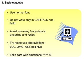 Etiquette of Email writing | PPTX