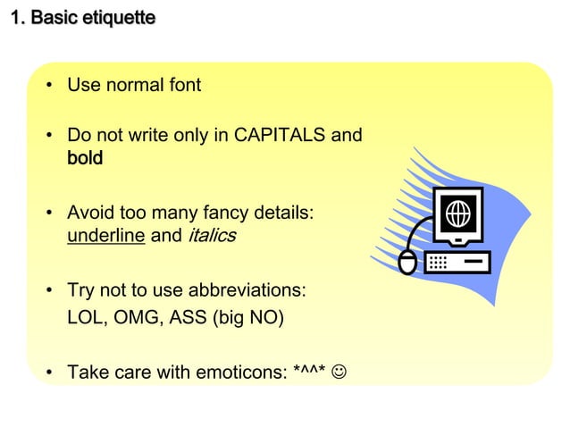 Etiquette of Email writing | PPTX