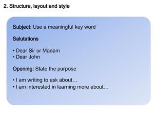 Etiquette of Email writing | PPTX