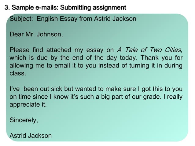 Etiquette of Email writing | PPTX