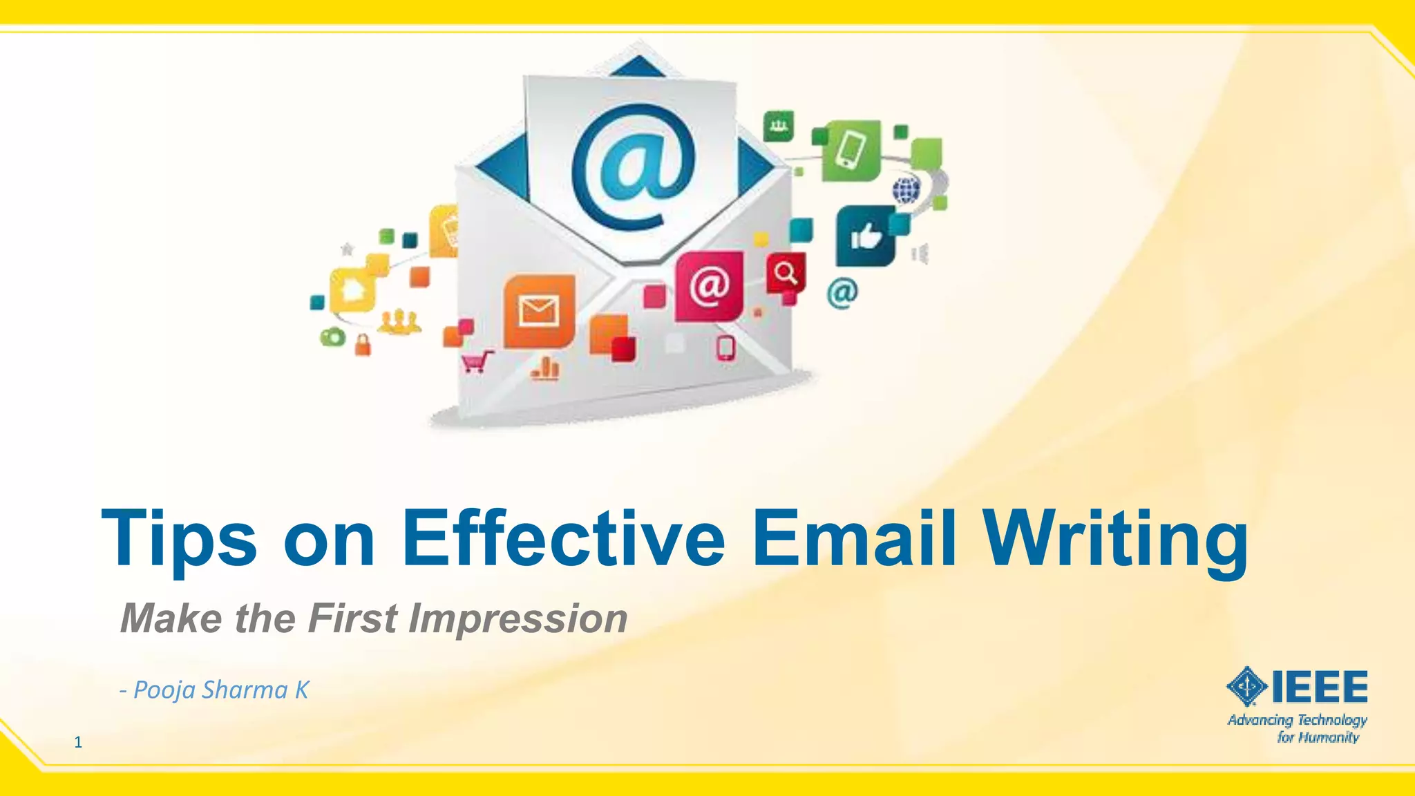 Tips on Effective Email Writing | PPTX