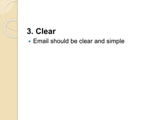 Email writing | PPTX