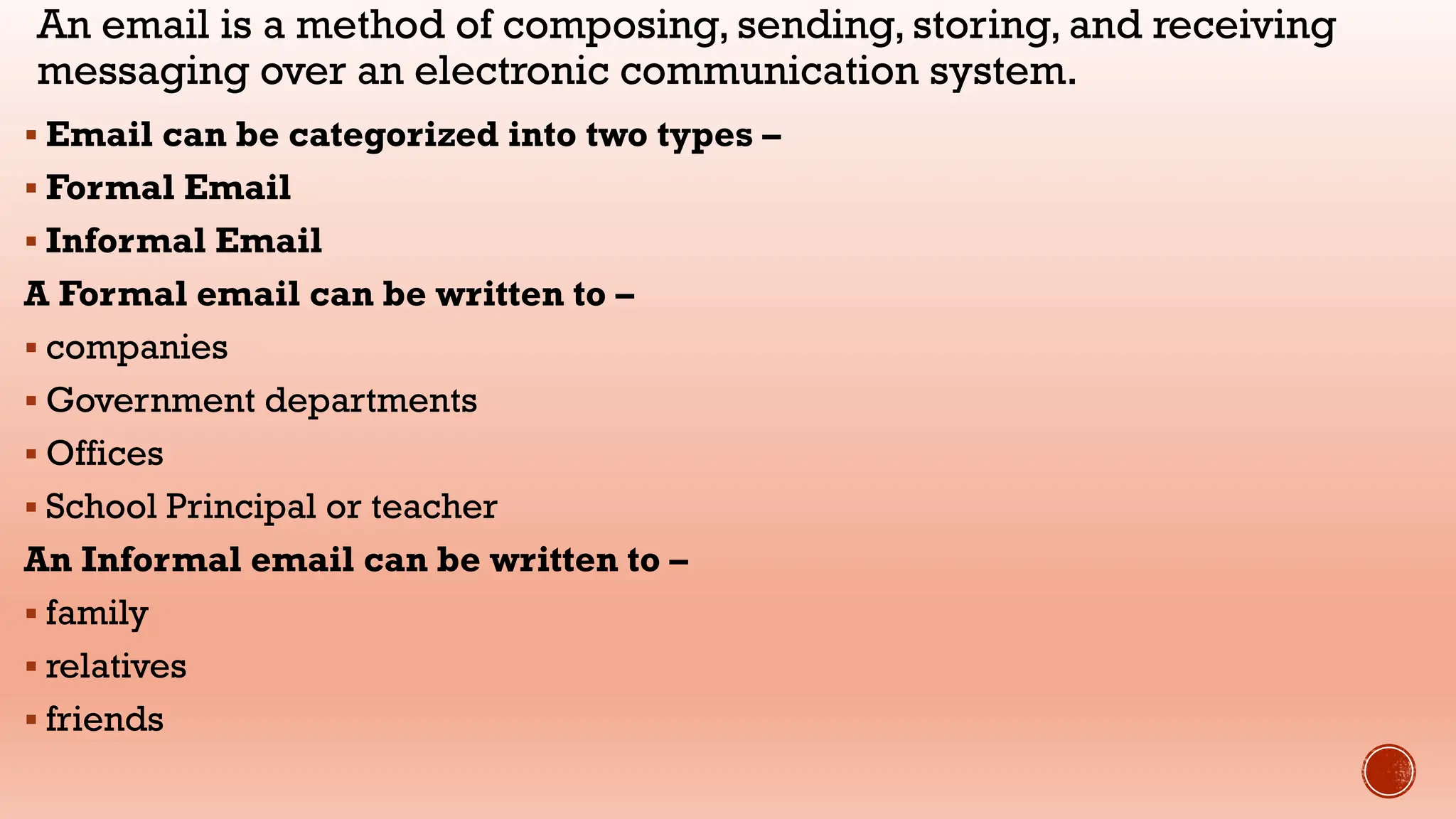 Email Writing - PPT. All of you should get good marks. | PDF