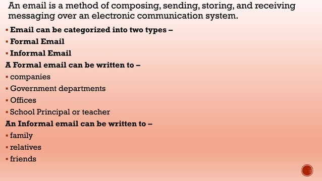 Email Writing - PPT. All of you should get good marks. | PPT