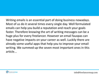 Email writing apps | PDF