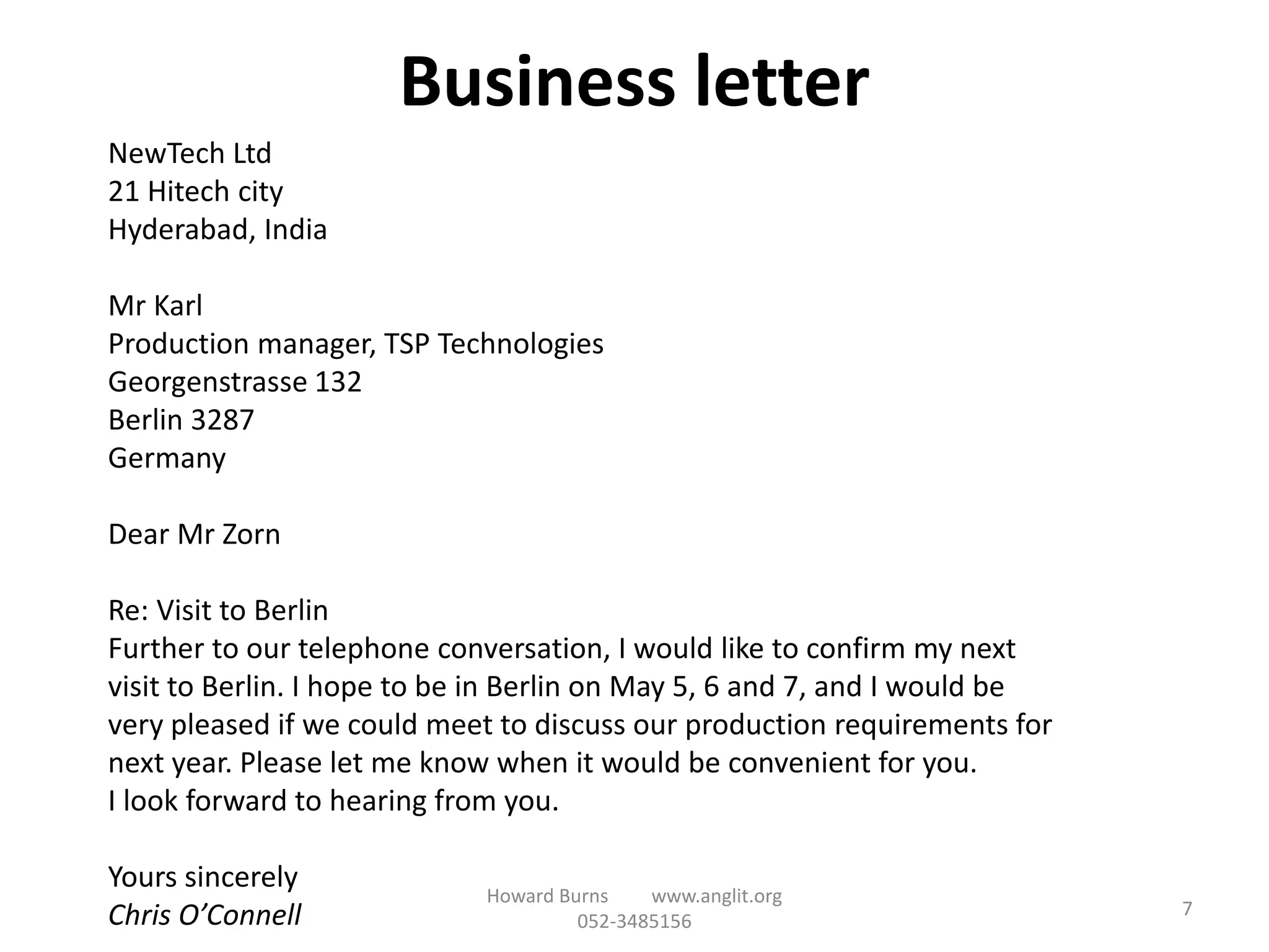 Email writing exercises | PPTX