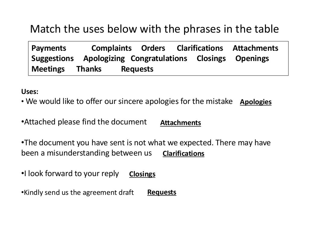 Email Writing Exercises email-writing-exercises