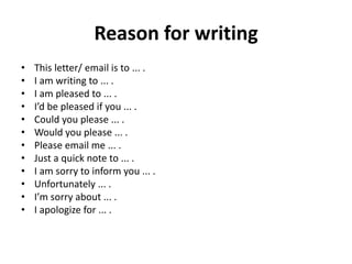 email_writing_exercise_for_students_free | PPTX