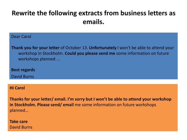 email_writing_exercise_for_students_free | PPT