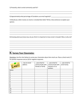 Email Writing Skill Building | PDF